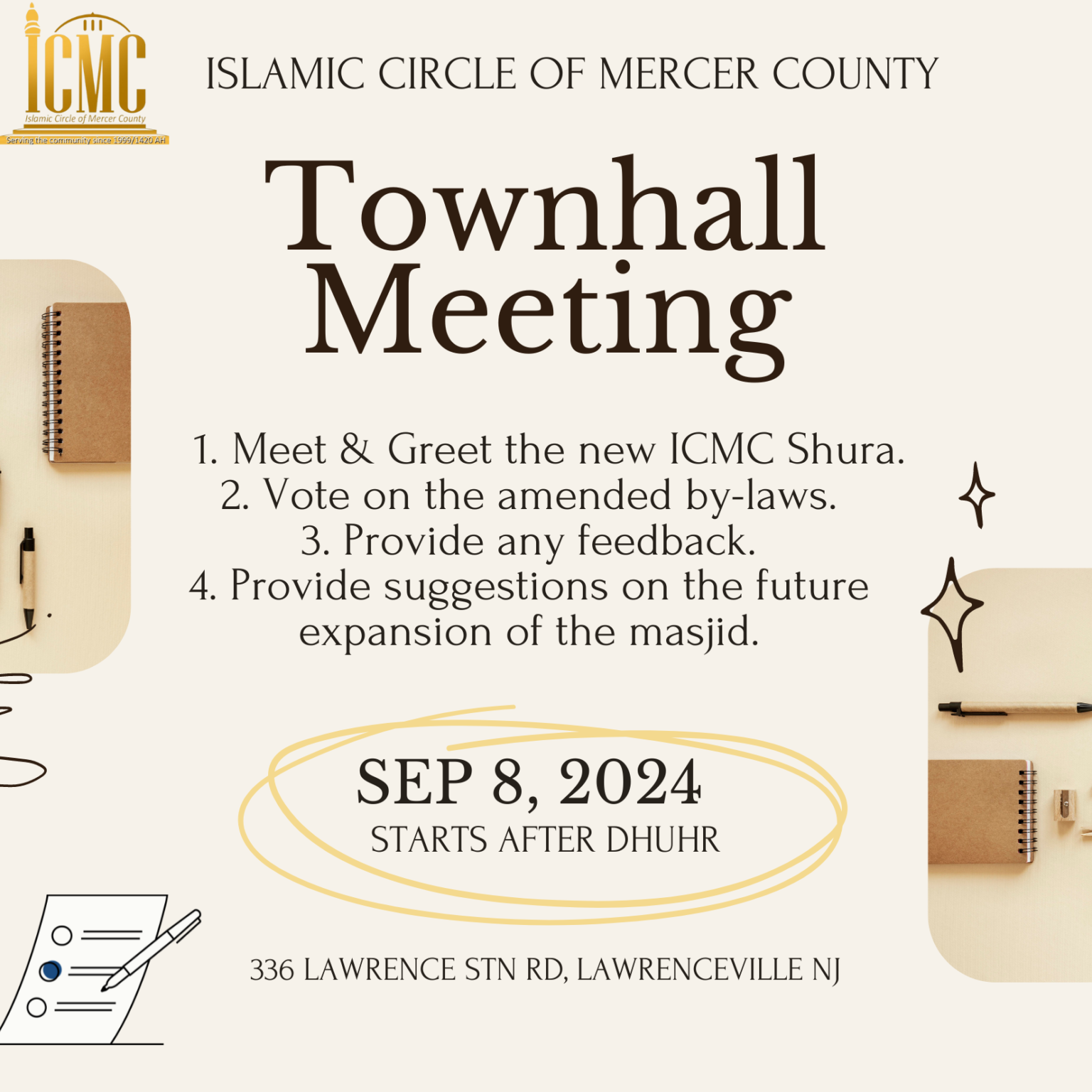 Islamic Circle of Mercer County – ICMC