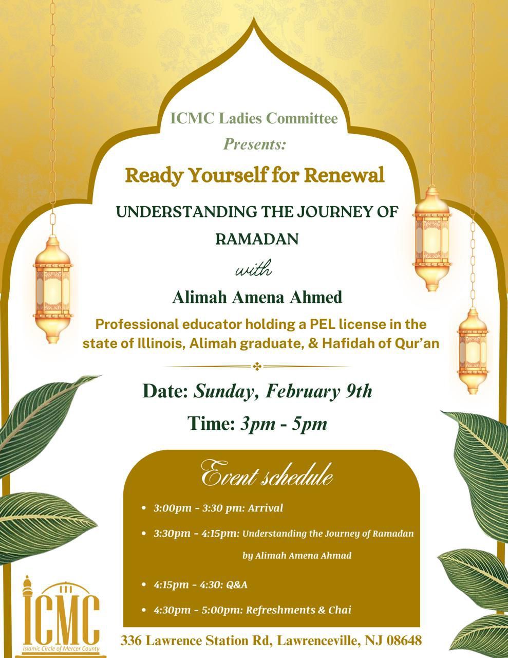 Islamic Circle of Mercer County – ICMC